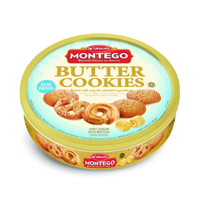 Jual Kokola Montego Danish Butter Cookies 340gr Di Seller Kokola Store ...
