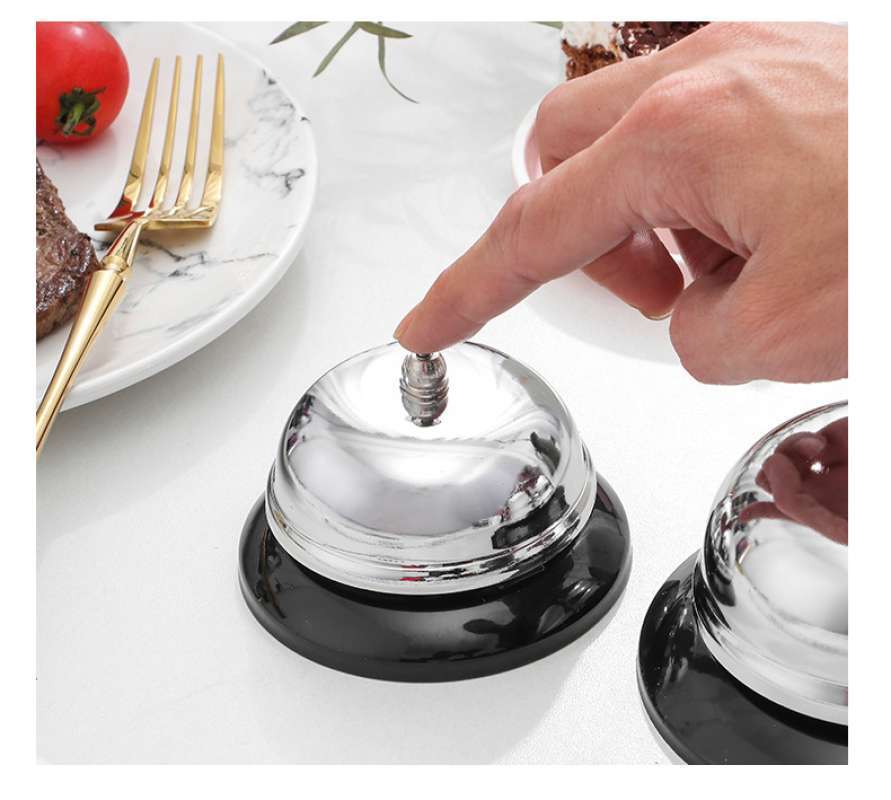 Jual Kasir Bell Ringer untuk Cafe Calling Bell Stainless Bel Kasir ...