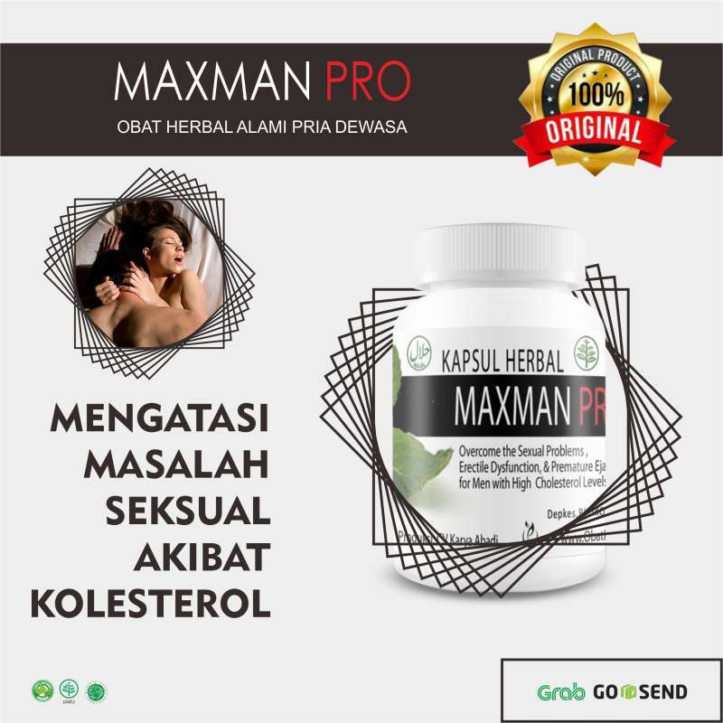 Jual Max Man Pro - Obat Herbal Mengatasi Problem Seksual Akibat ...