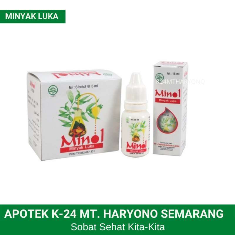 Jual Minol Minyak Luka 15 Ml Di Seller K24 Mt.haryono - Purwodinatan ...