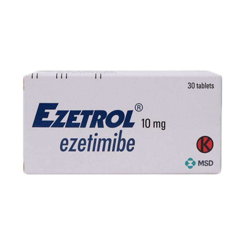 Jual MSD Ezetrol Obat Resep Dokter [1 Box/ 3 Strip @ 10 Tablet] di ...