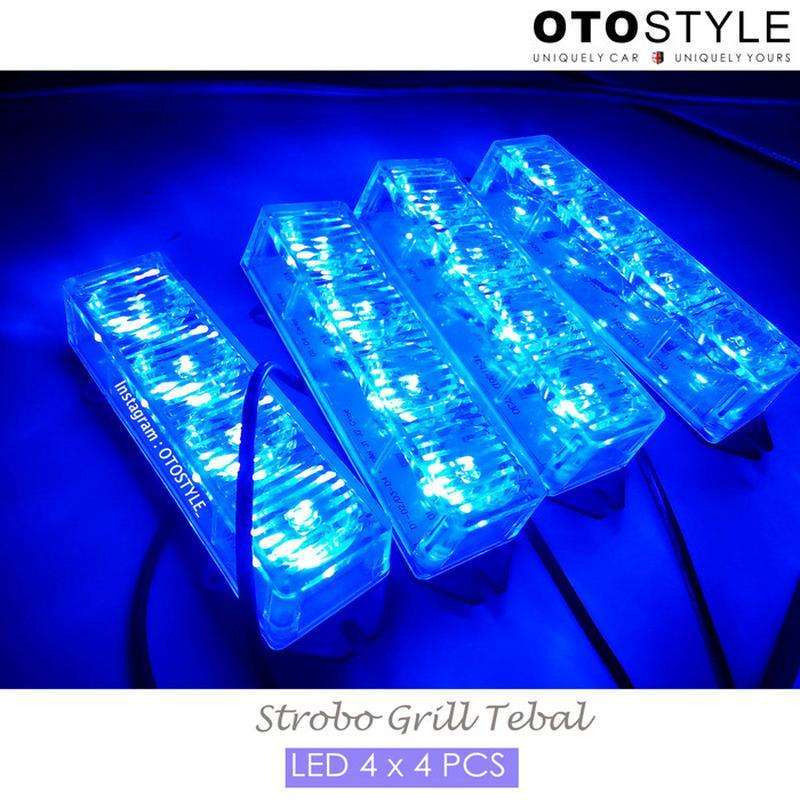 Jual Lampu Led Strobo Grill 7 Mode Outdoor ( Bentuk Tebal ) Premium di ...