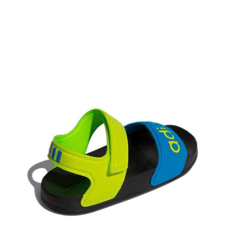 Jual Adidas Kid's Adilette Sandals - Core Black-Solar Yellow-Solar Blue ...