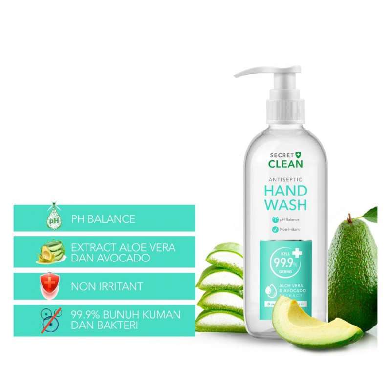 Jual Secret Clean Antiseptic Hand Wash 500 Ml Di Seller Bhinneka.com ...