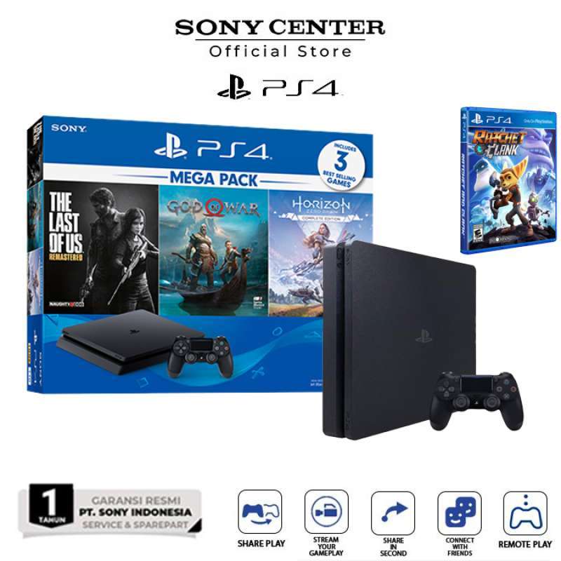 Jual Paket PS4 MEGA PACK with Game Crash Bandicoot 4: It's About Time ...