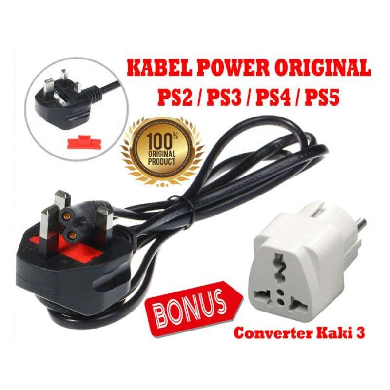 Jual Rocket Games - Kabel Power PS2 / PS3 / Ps4 Original Mesin BONUS ...