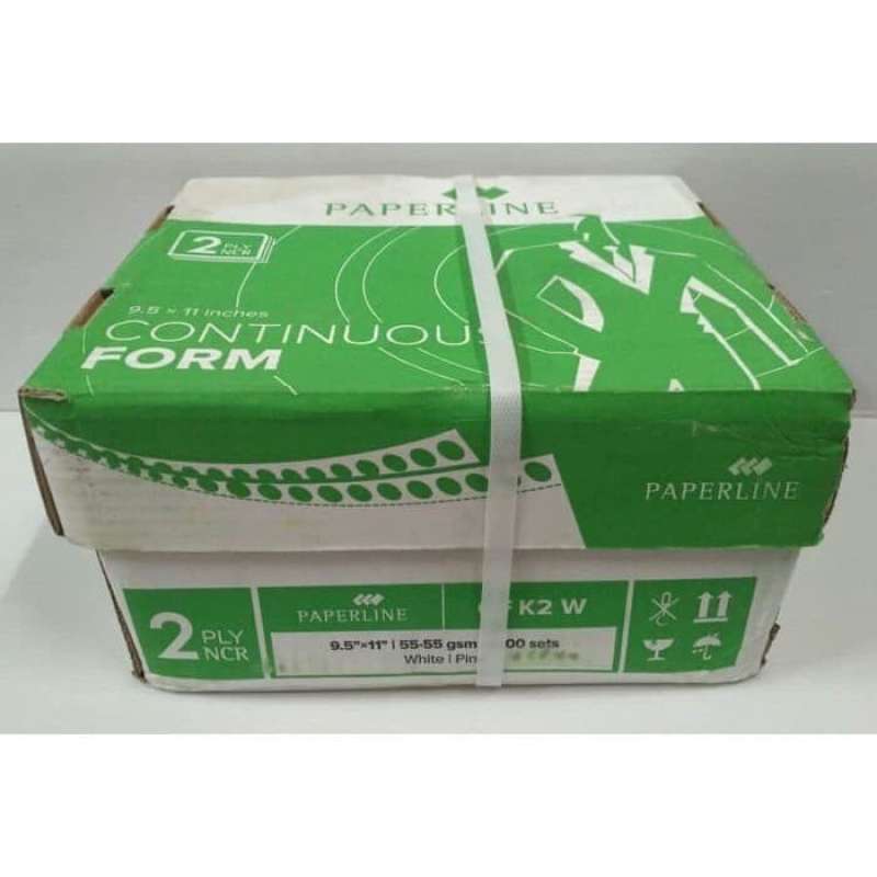 Jual Continuous Form Paperline 2 ply NCR Warna di Seller Stationery MM ...