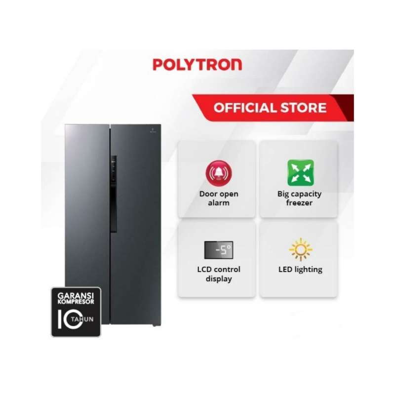 Jual Kulkas Polytron Side By Side Prs 460b - 460 Liter Di Seller Aloy ...