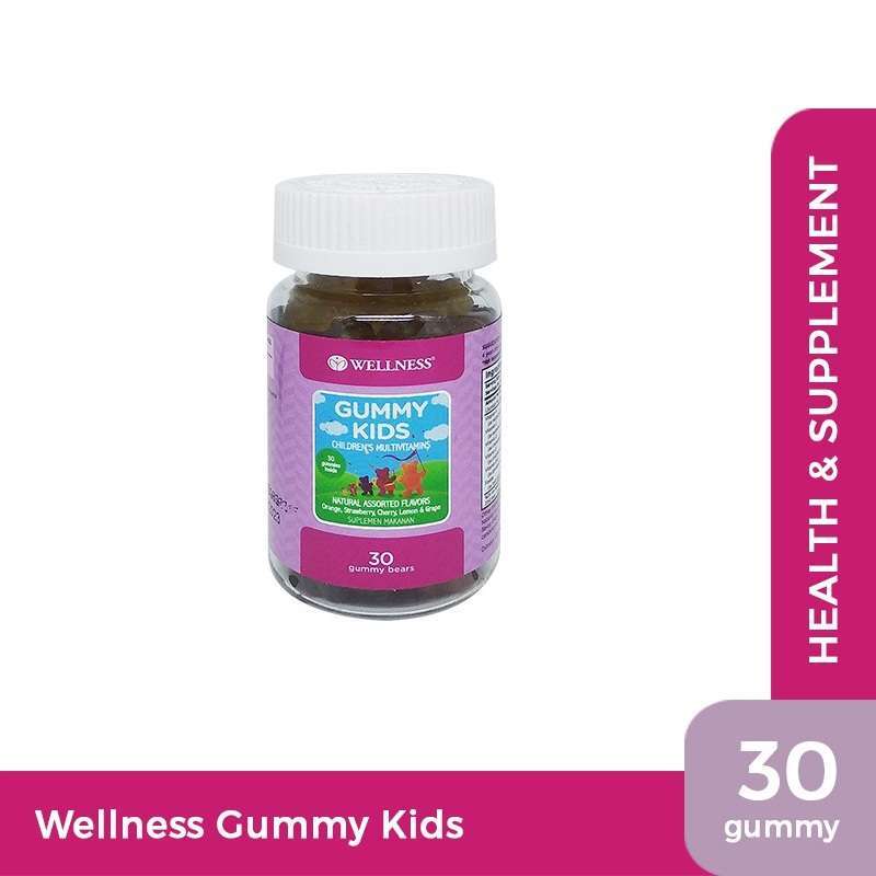 Jual Wellness Gummy Kids Multivitamins [30 Gummy Bears] B690161 di ...