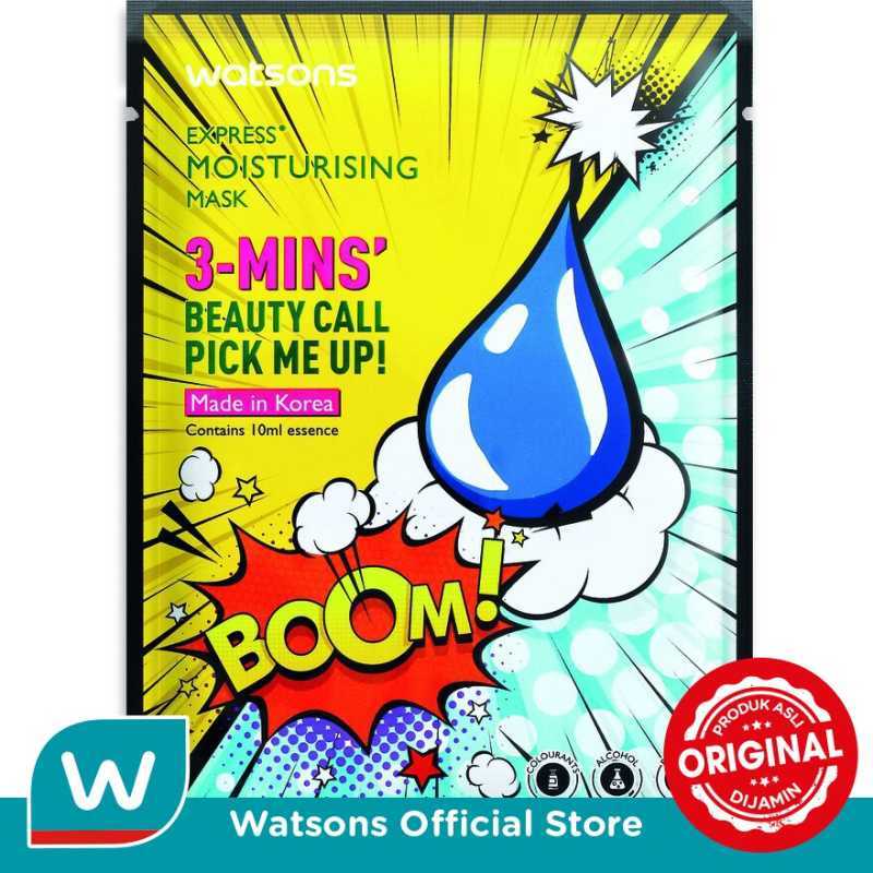 Promo Watsons Express Moisturising Mask 1S Diskon 37% di Seller WATSONS ...