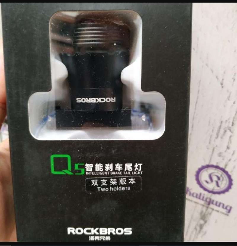 Jual ROCKBROS Q5 Led belakang Cerdas dengan Sensor Gyro - lampu rem ...