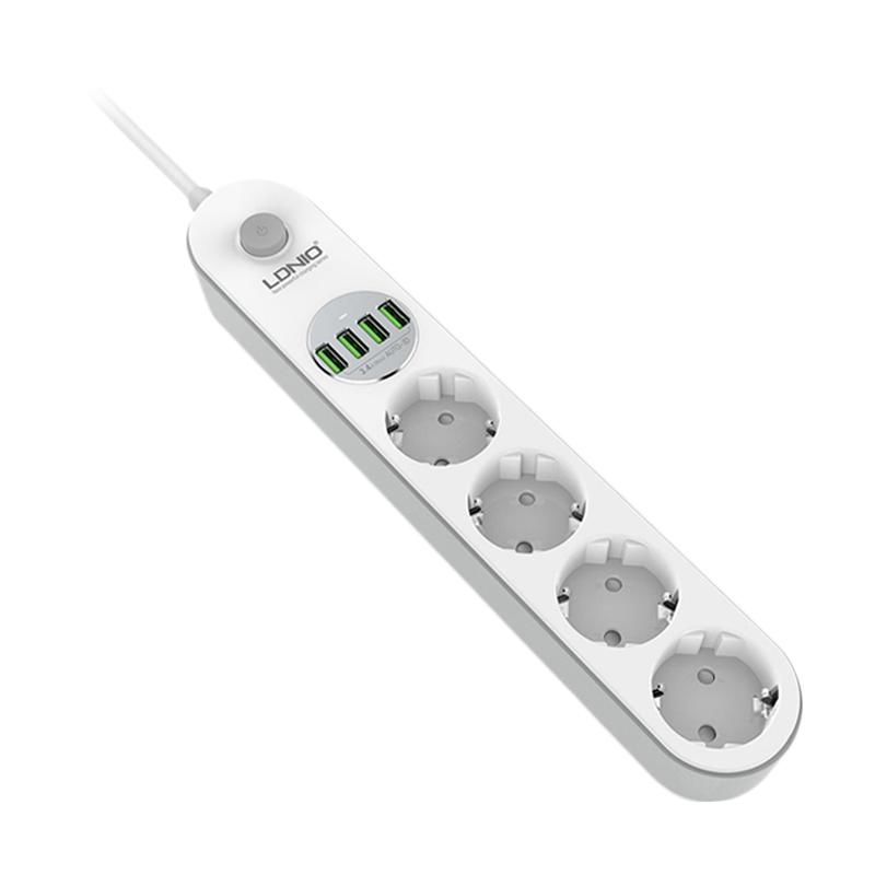 Jual LDNIO Original SE4432 Power Strip Perkakas Listrik with 3 EU AC ...