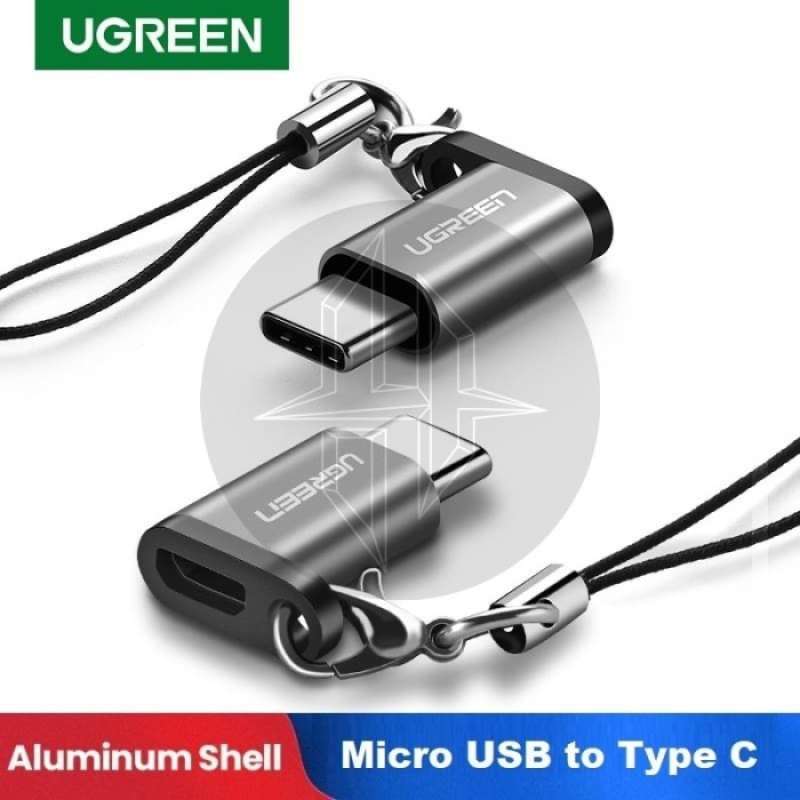Jual UGREEN 40945 Micro USB Female To USB Type C Male Converter Adapter ...