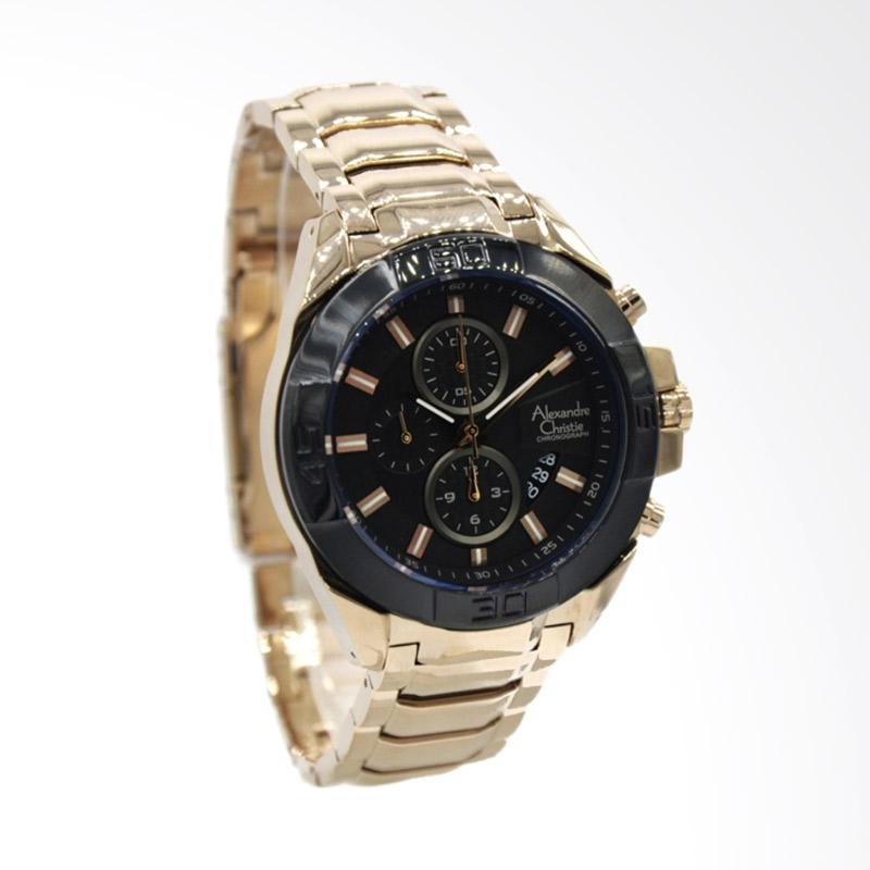 Jual Alexandre Christie Jam Tangan Pria - Light Gold [6224] di Seller ...