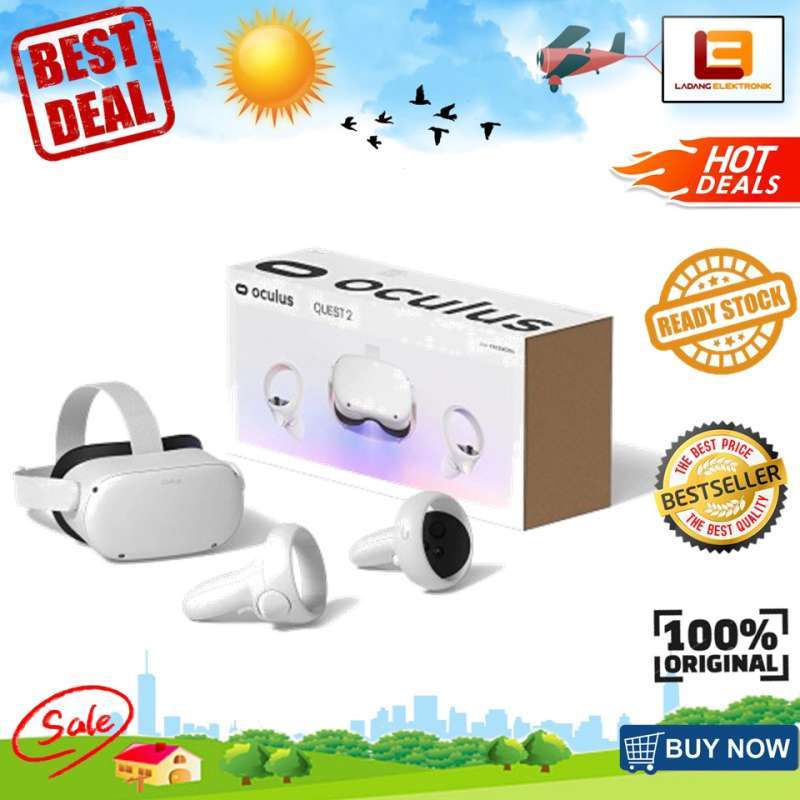 Jual Oculus Quest 2 Advanced All-in-one VR Headset Preorder 256GB di Seller Ladang - Cipete ...
