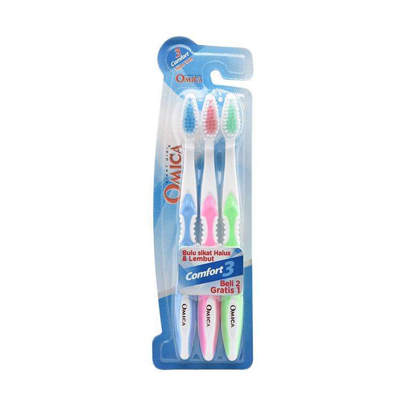 Promo Omica Comfort Sikat Gigi [3 Pcs] Diskon 11% Di Seller Omica ...