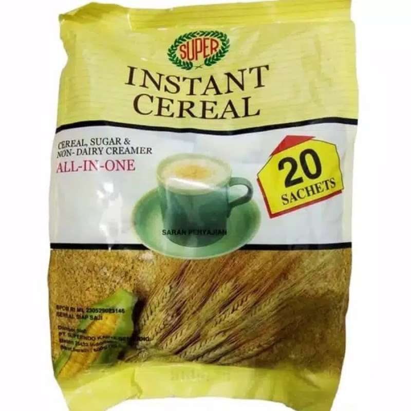 Jual Super Instant Cereal All-in-one [20 Sachet] Di Seller W.jaya Store ...