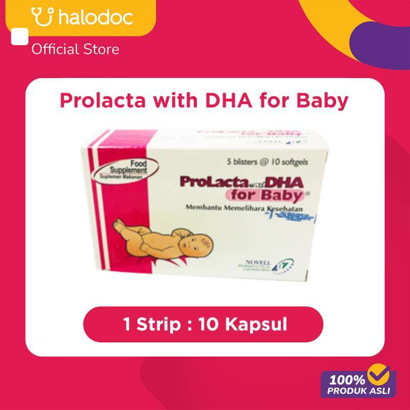 Promo Prolacta with Dha for Baby Kapsul Suplemen [10 kapsul] Diskon 14% ...