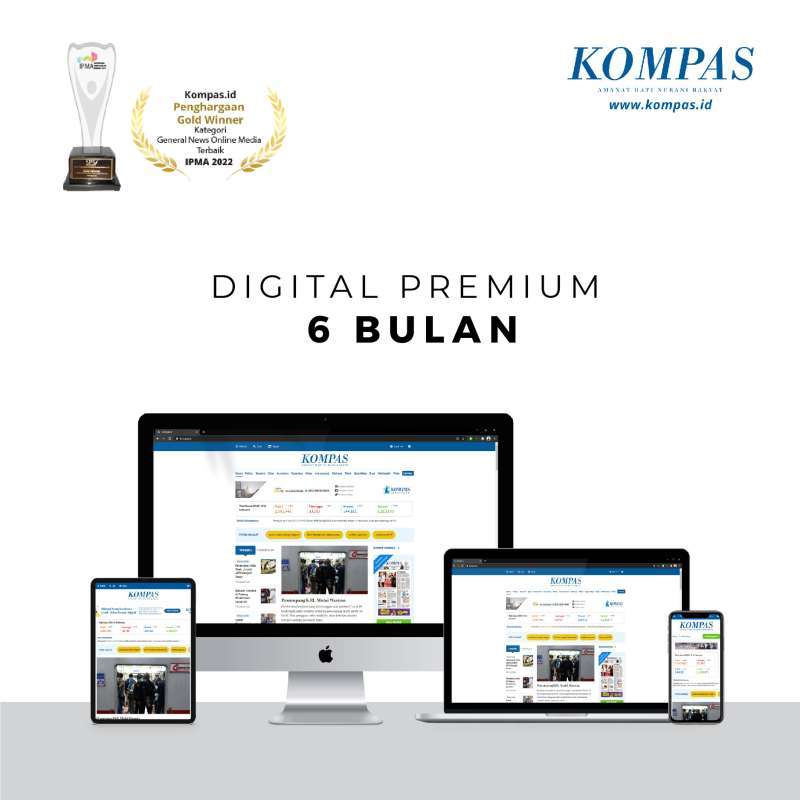 Jual Kompas Digital Premium [6 Bulan] di Seller HARIAN KOMPAS - Gelora ...