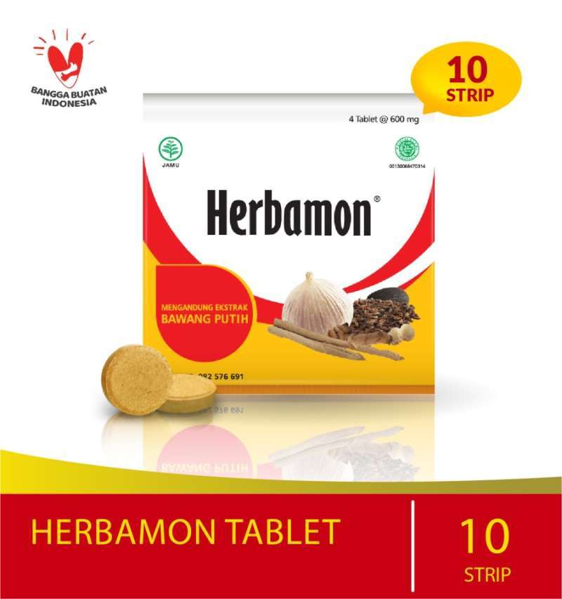 Jual Herbamon Suplemen Kesehatan [isi 10 Strip] Di Seller Marguna ...
