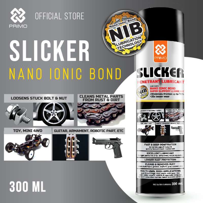 Promo Primo Slicker Penetrating Lubricant Spray [300 Ml] Diskon 11% Di ...