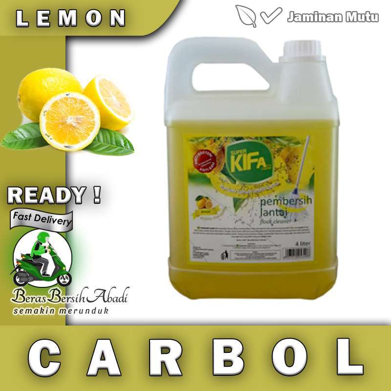 Jual Superkifa Carbol/ Floor Cleaner 4000 ml Karbol Jerigen, Pembersih ...
