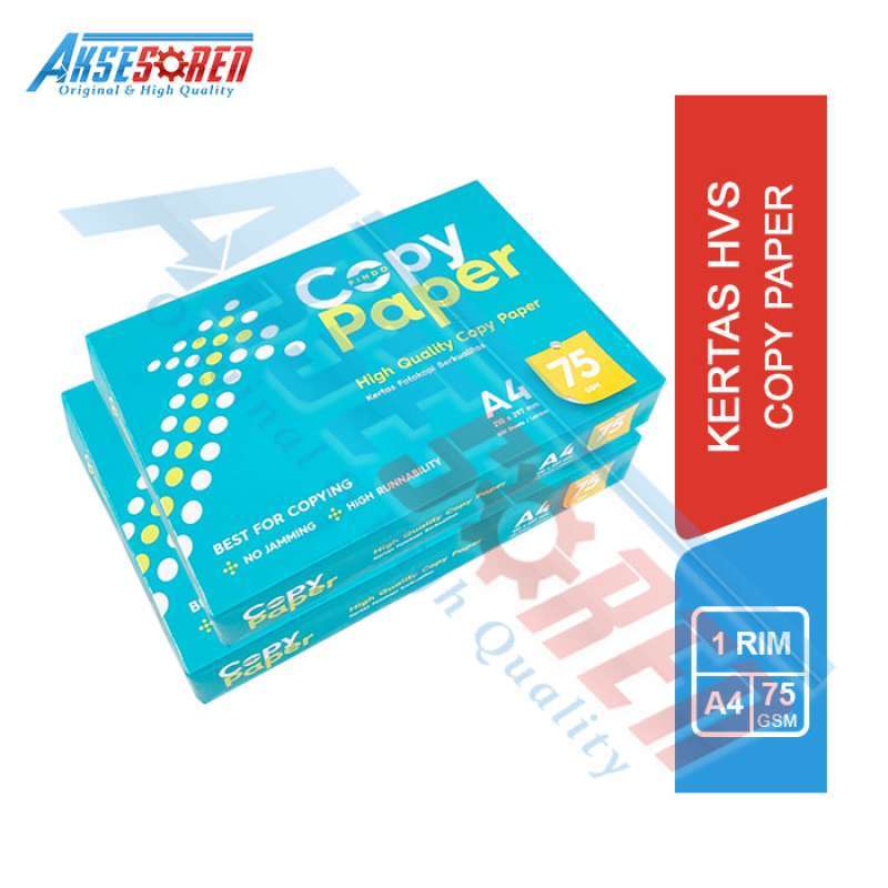 Jual Kertas Hvs A4 70 G Copy Paper [1 Rim/500 Lembar] Untuk Print Dan ...