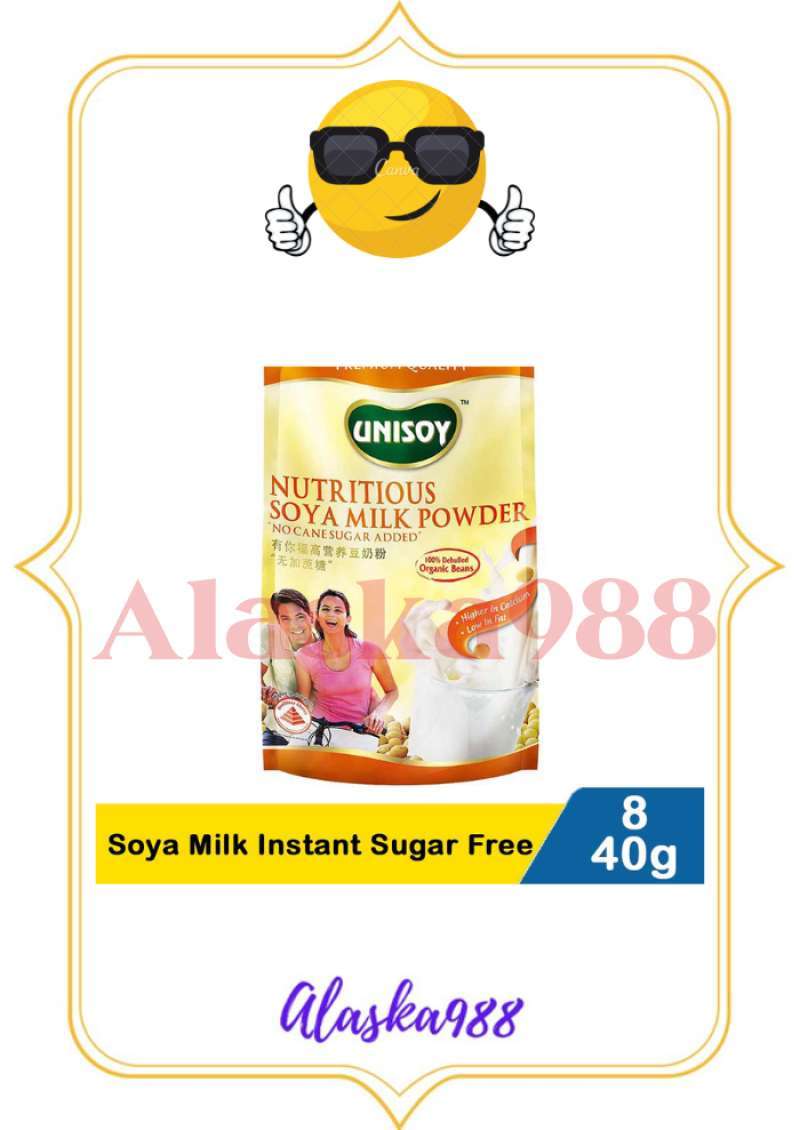 Jual Unisoy Soya Milk Powder Sugar Free Susu Kedelai di Seller ...