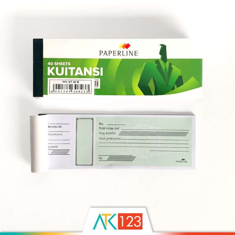 Jual Kwitansi / Kuitansi Paperline Kecil (kt 40 M) Isi 40 Lembar Di ...