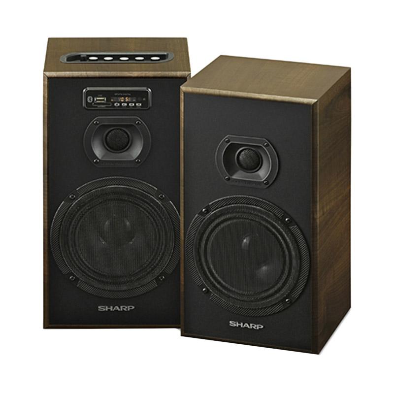 Jual SHARP CBOX-B625UBO PMPO 9.000 W Active Speaker - Coklat di Seller ...