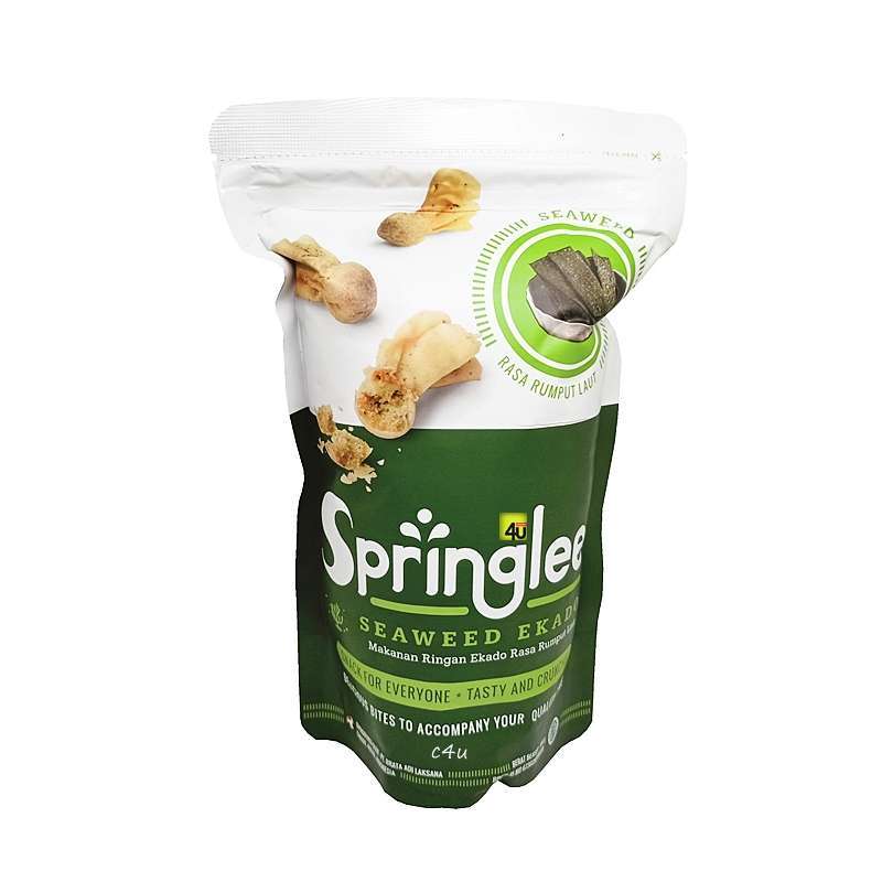 Promo Springlee - Tasty SEAWEED Spring Roll Snack - 100g Diskon 16% di ...