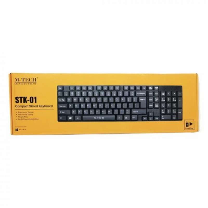 Promo M-Tech Stk-01 Usb Standard Keyboard Gaming Diskon 50% di Seller ...