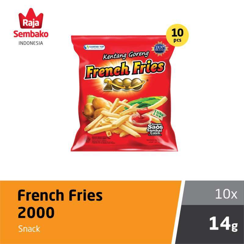 Jual Kentang Goreng French Fries 2000 14 gr x 10 pcs di Seller Raja ...