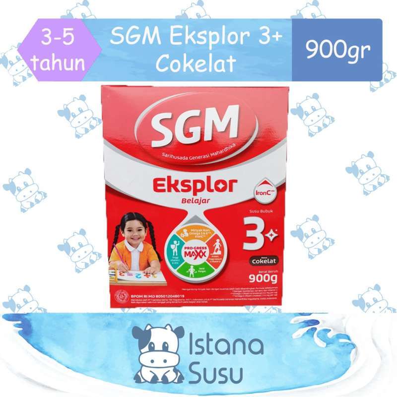 Jual SGM Eksplor 3 Plus Coklat 900gr di Seller Istana Susu Bekasi ...