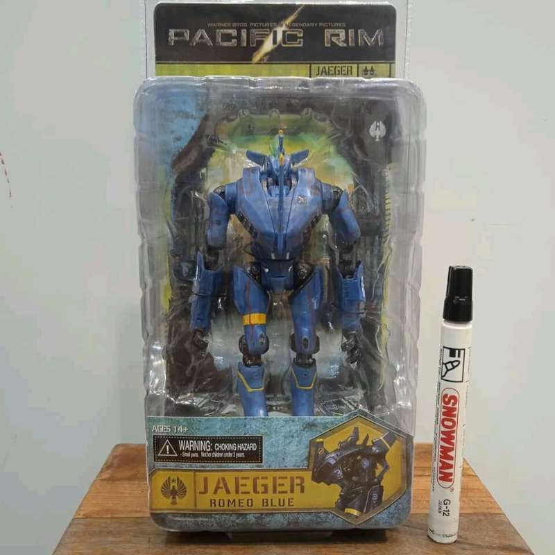 Jual action figure neca neca Jaeger romeo blue pacific rim Tinggi ...