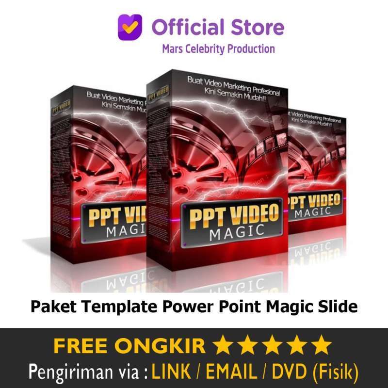 Jual Bundle Template Power Point PPT Video Magic Slide Presentasi ...