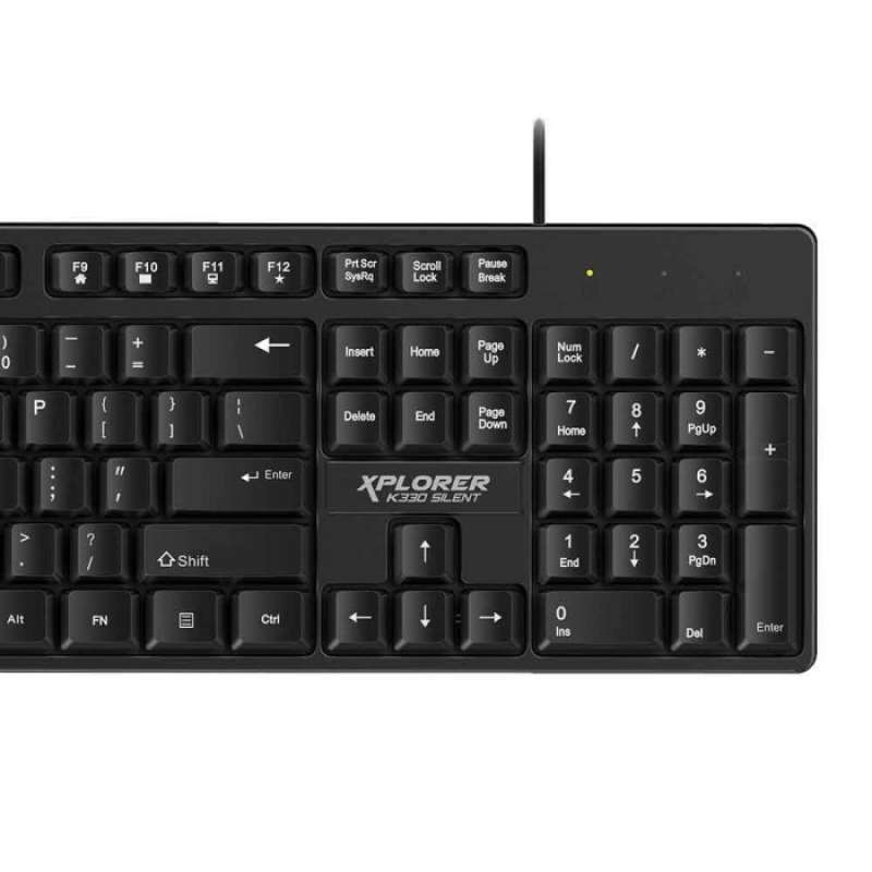 Promo Keyboard Alcatroz Xplorer K330 Silent Wired - Alcatroz Xplorer K ...