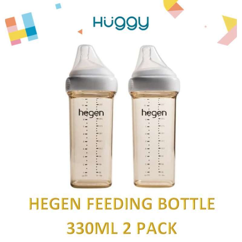 Jual HEGEN Botol Susu PCTO 330ml/11oz Feeding Bottle PPSU (330ml 2 PACK) di Seller Huggy Baby ...