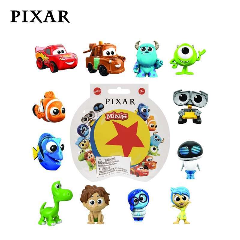 Promo Pixar Mini Figure Assortment (random) - Mainan Action Figure ...