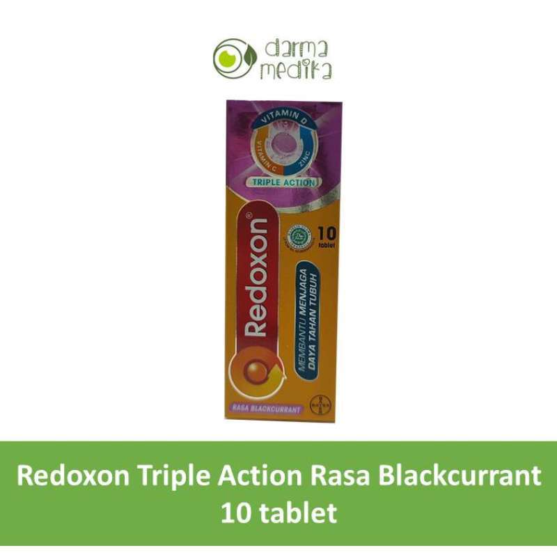 Jual REDOXON Effervescent BLACKCURRANT [10 Tablet] di Seller Darma ...