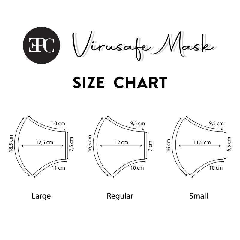 Jual Epc Virusafe Mask (full Cover, 4 Ply, Stopper Design, Free ...