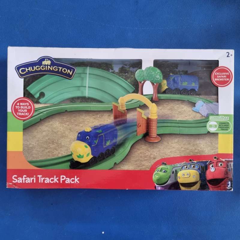 Jual Chuggington kereta api Safari track pack original Jazwares kado ...