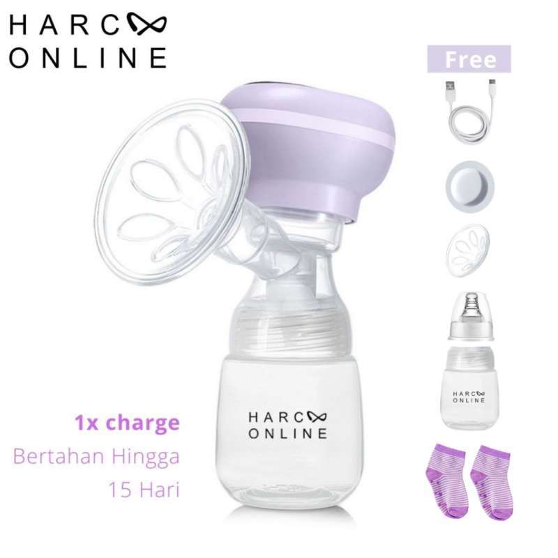 Jual Pompa ASI Elektrik Portable Rechargeable Single Electric Breast ...