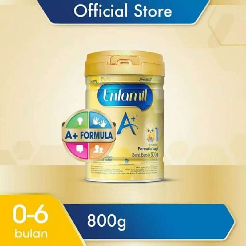 Promo Enfamil A+1 800 Gram Susu BPOM / susu bayi baru lahir / susu bayi ...
