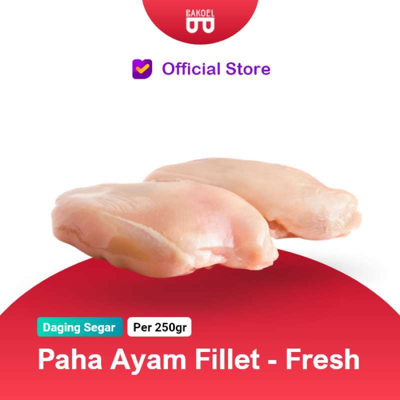 Jual Daging Paha Ayam Fillet / Boneless ASLI FRESH - (Bukan Frozen ...