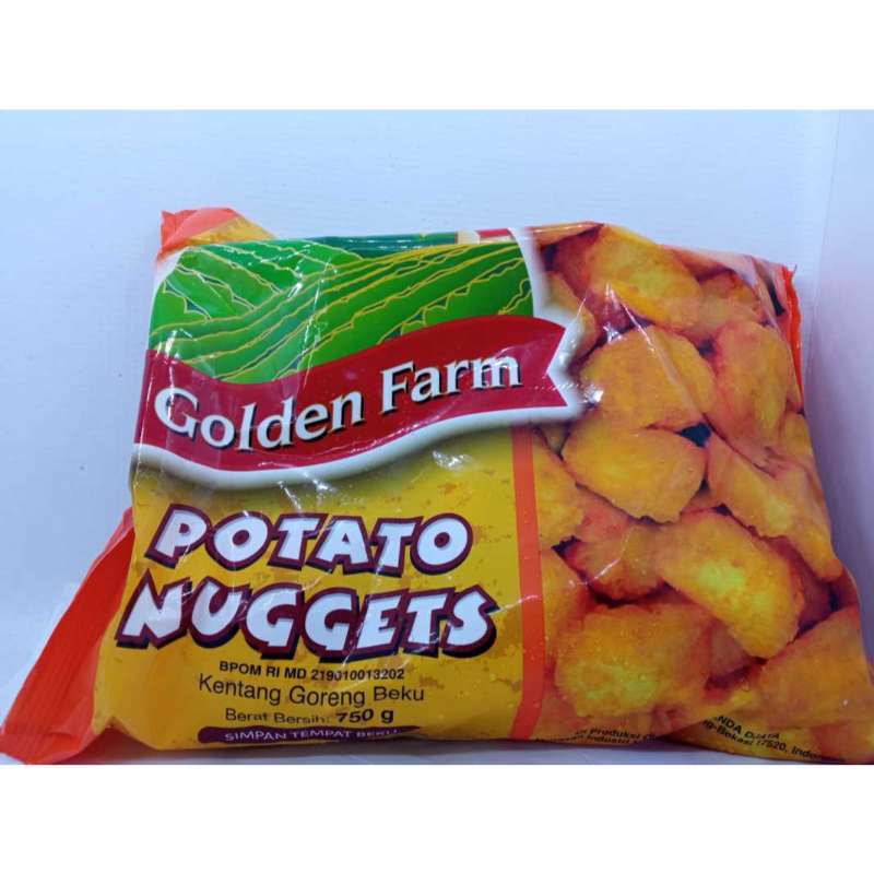 Jual Golden Farm Potato Nugget | Nugget Kentang | 750 gram di Seller ...