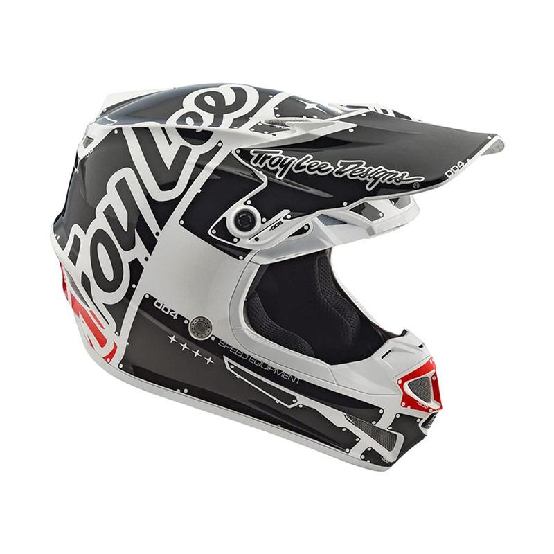Jual Troy Lee Design TLD SE4 ECE Polyacrylite Factory Helm Full Face ...