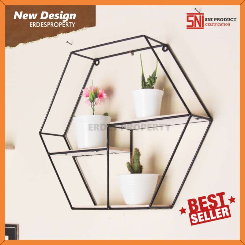 Jual Rak Dinding Besi Dekora di Seller Erdesproperty Store - Slarang ...