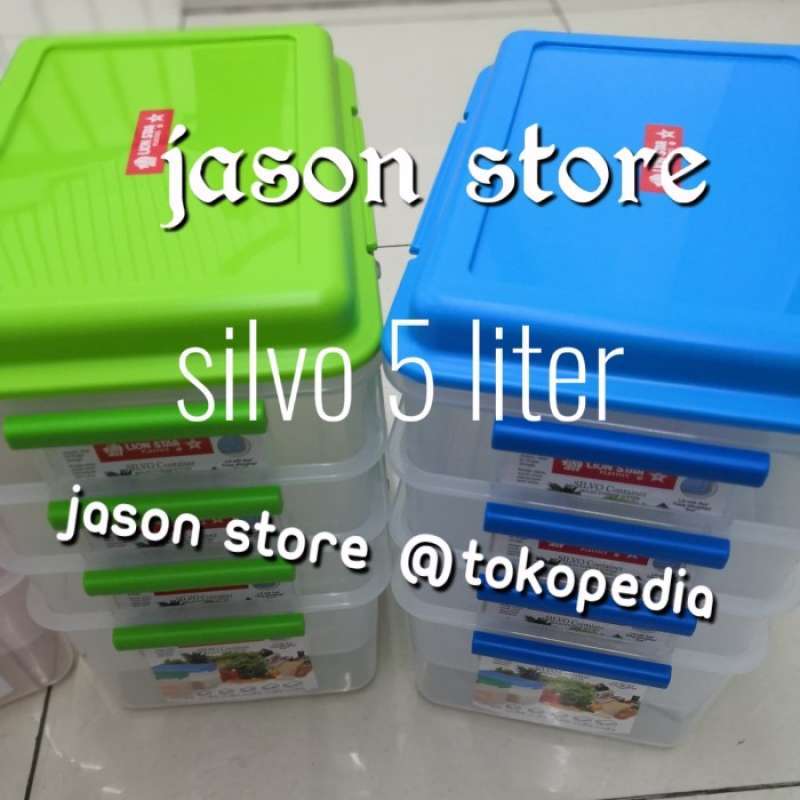 Jual Box serbaguna Silvo Lion star SC-11 (5 liter)-Box kedap Silvo 5 ...