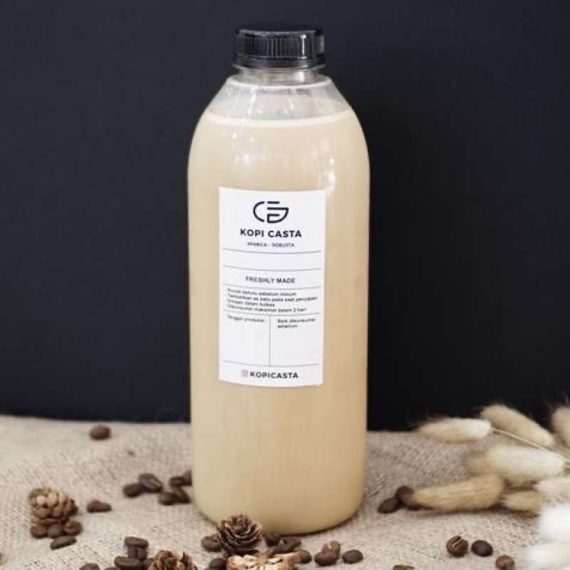 Jual Casta Kopi Susu 1 Liter / Kopi Susu Literan di Seller Kopi Casta ...